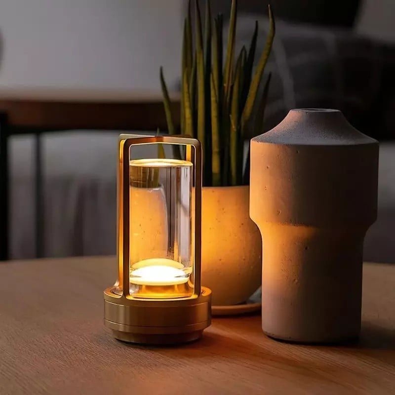 Rechargeable Crystal Lantern – Portable Ambient Light for Indoors ...