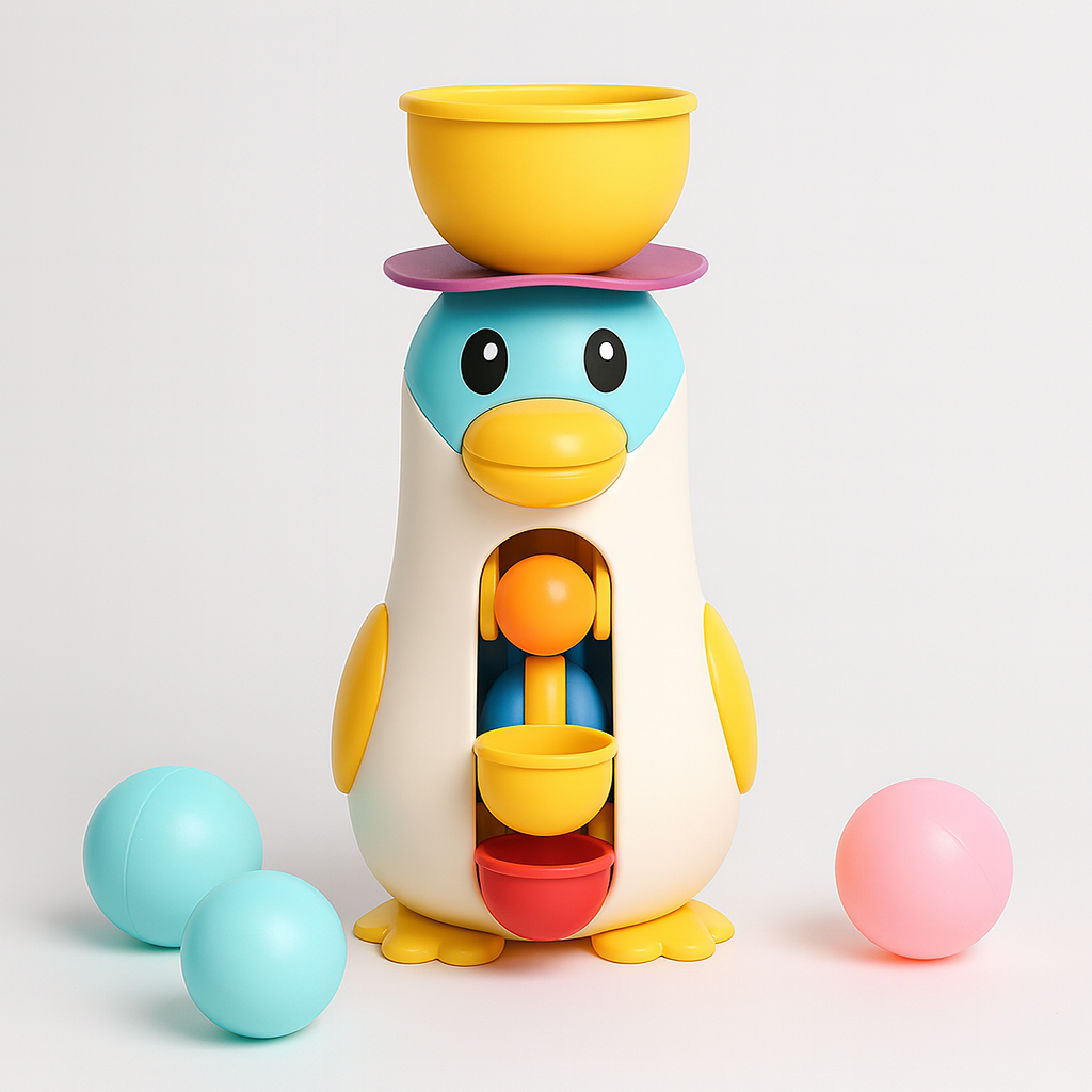 AquaPals | Penguin-Themed Bath Toy and Water Activity Station for ...
