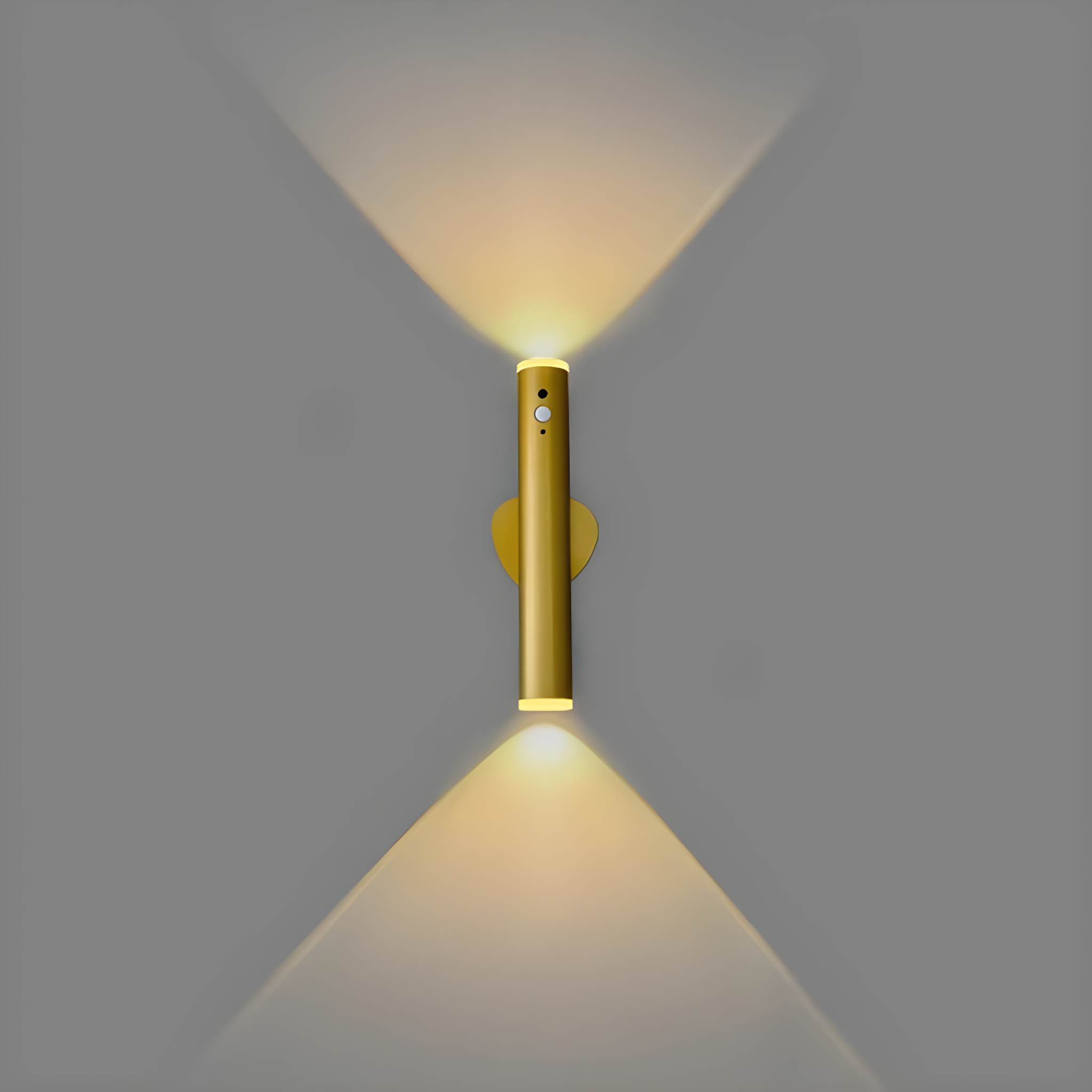 Battery-Powered Wall Light with Motion Sensor and Remote Control ...