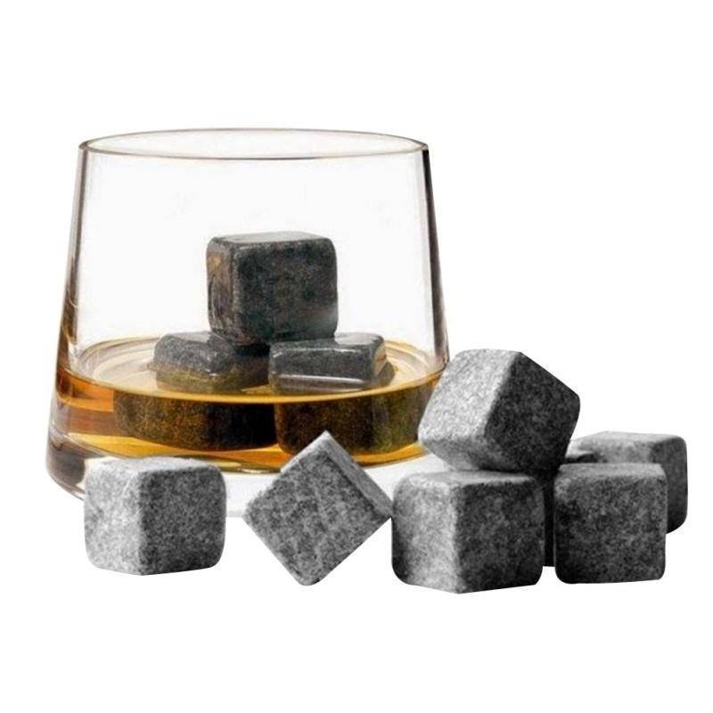 GlacierGem | Elegant Premium Soapstone Whiskey Cooling Stones Set – Kidiora