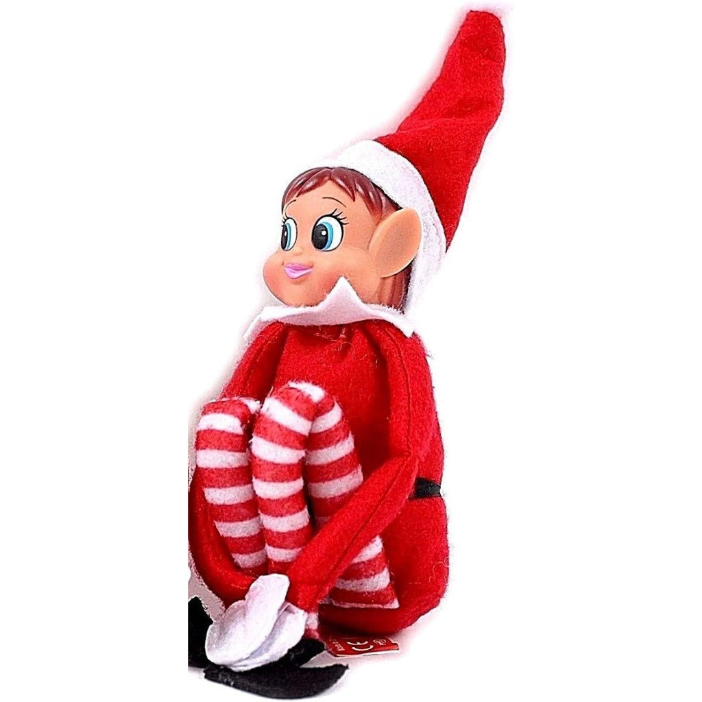 Christmas Sitter | Posable Elf Toy for Kids’ Holiday Decor – Kidiora