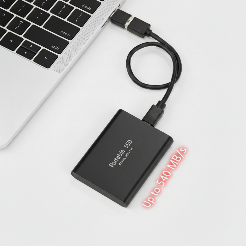 External SSD Drive Aluminum Portable Storage - Ultra-Fast USB-C 128TB ...