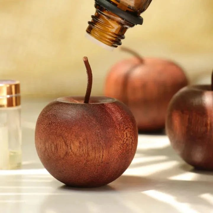 Handcrafted Apple Aroma Diffuser – Natural Wood Aromatherapy Diffuser ...