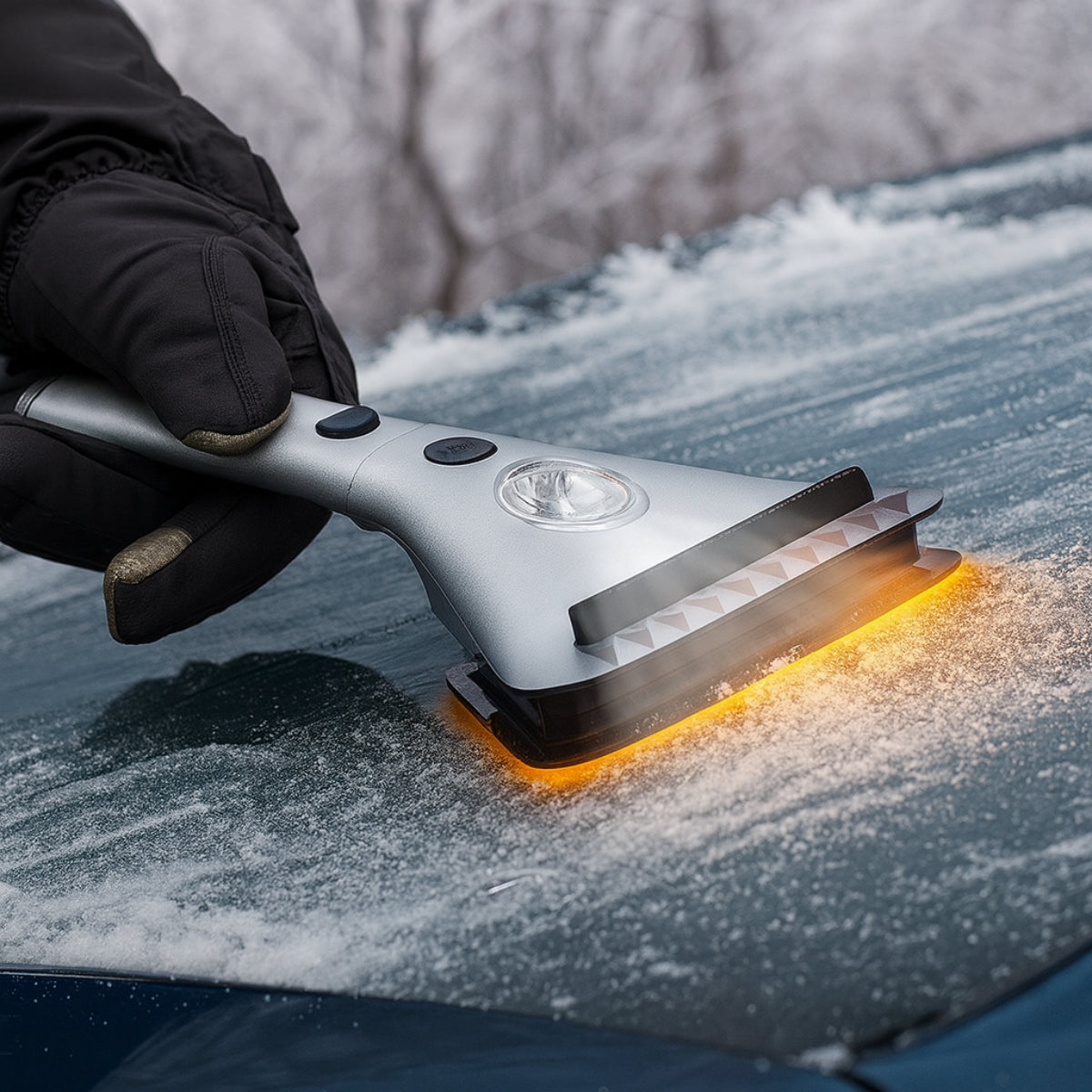 Ice Scraper Heated Car Window Defrost Tool – Kidiora