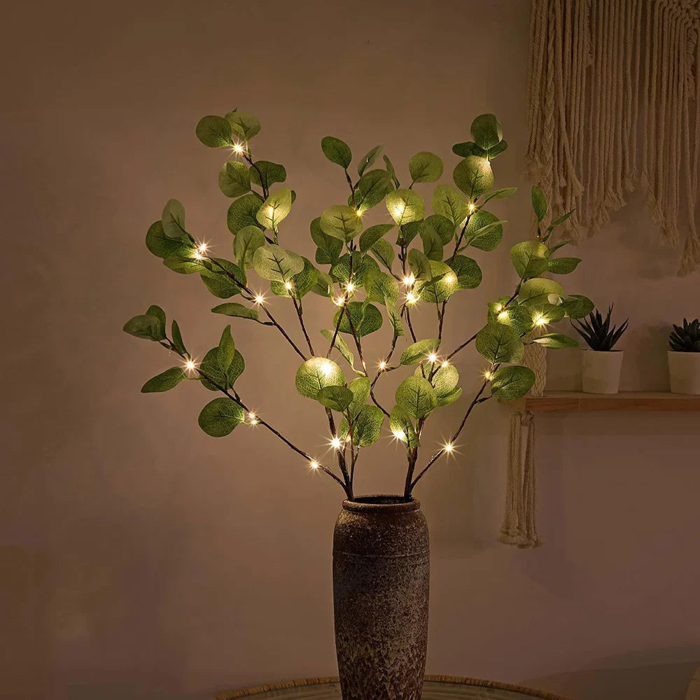Fairy Light Olive Branch Table Lamps for Living Room – Kidiora
