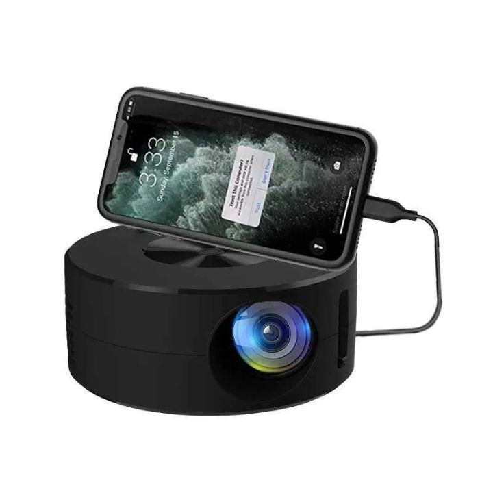 Compact HD Mini Projector for Mobile Streaming – Rechargeable Pocket ...