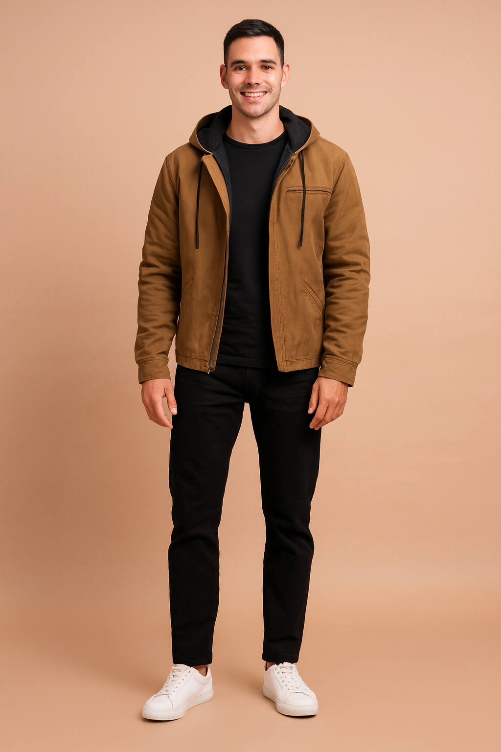 Ryder | Men's Classic Hooded Jacket – Kidiora