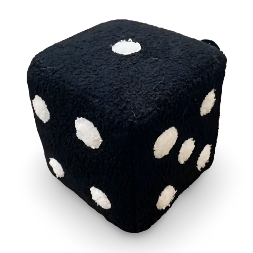 Stylish Velvet Cube Stool – Versatile Decorative Seating for Modern ...