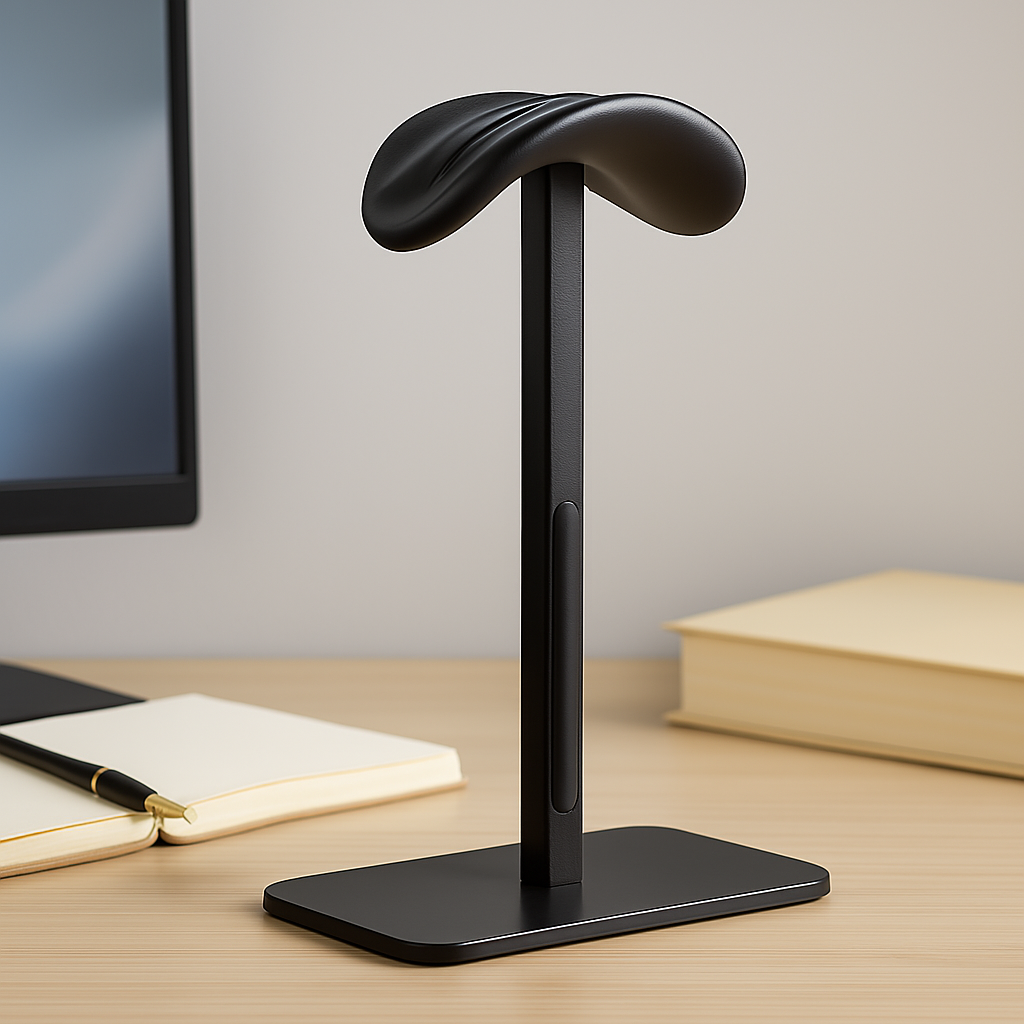 Stylish Headphone Stand with Stable Base for Over-Ear Headsets – Sleek ...
