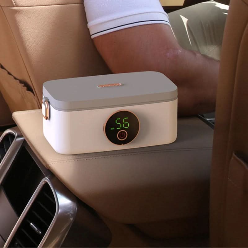 Wireless Electric Lunch Box with 5 Heating Levels, 1000ml Stainless ...