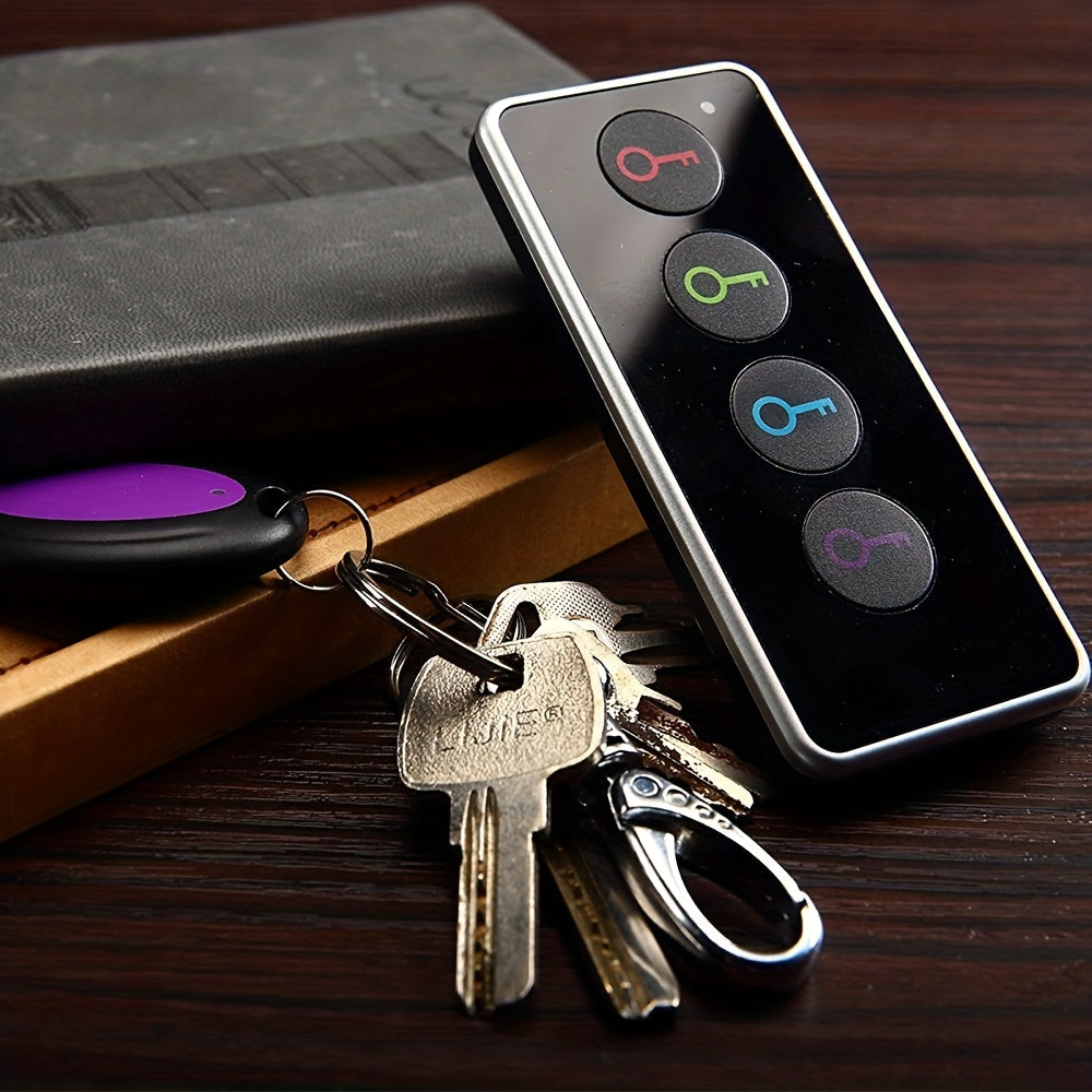Wireless Key Finder with 131ft Range and LED Flashlight – 4 Color-Coded ...